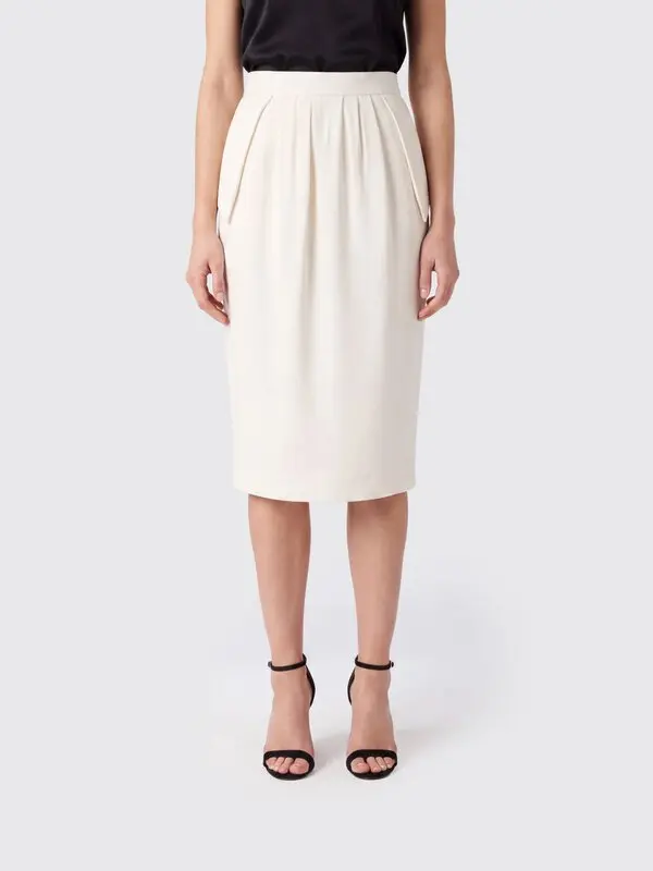 Stella McCartney High-waisted Crêpe Midi Pencil Skirt