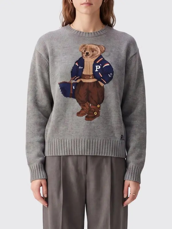 Polo Ralph Lauren Crew Neck Sweater With Graphic Detail