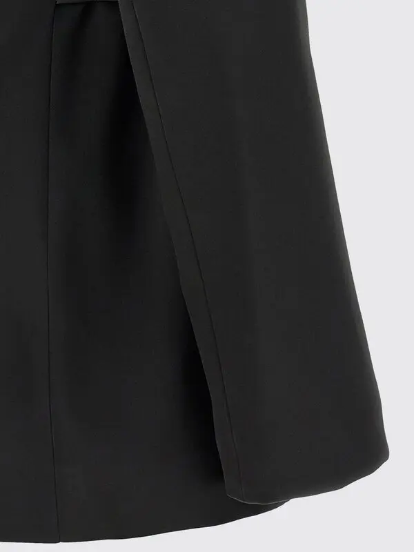 Elisabetta Franchi Peaked Lapel Belted Jacket