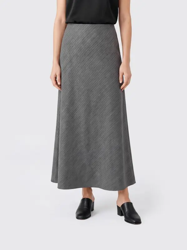 Alberta Ferretti Maxi Skirt - Grey
