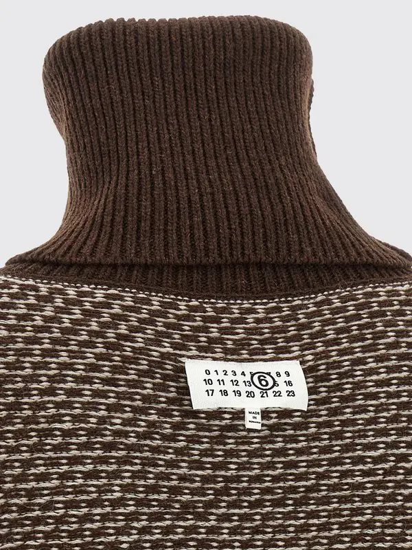 MAISON MARGIELA Geometric Print Knit Dress
