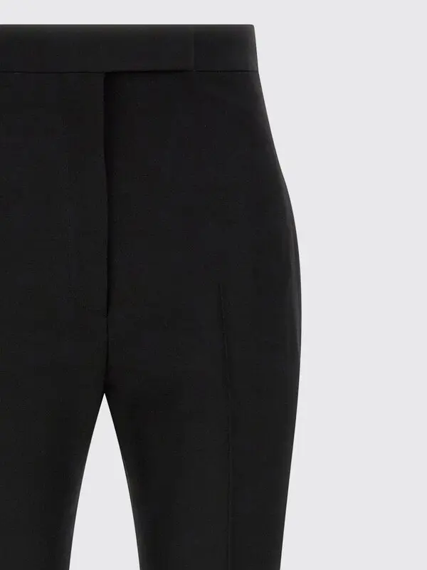 TOM FORD Skinny Wool Trousers With Off-centre Closure