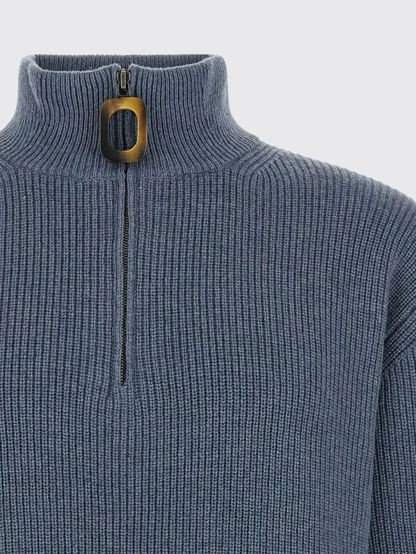 JW Anderson Quarter Zip Sweater - Blue