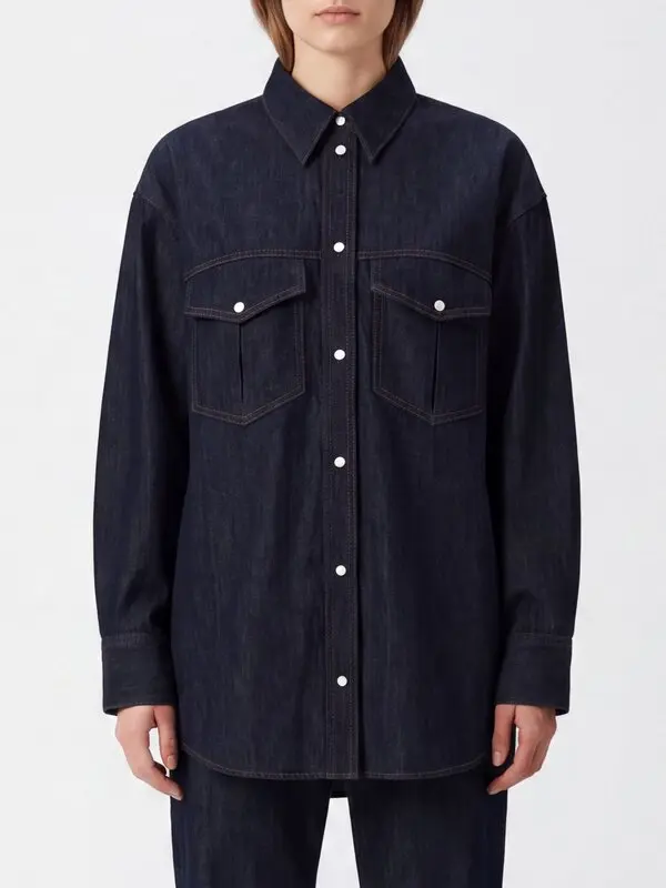 Khaite Denim Shirt - Blue