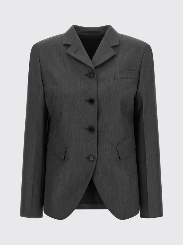 JIL SANDER Single-breasted Slim-fit Cropped Blazer In Wool And Mohair