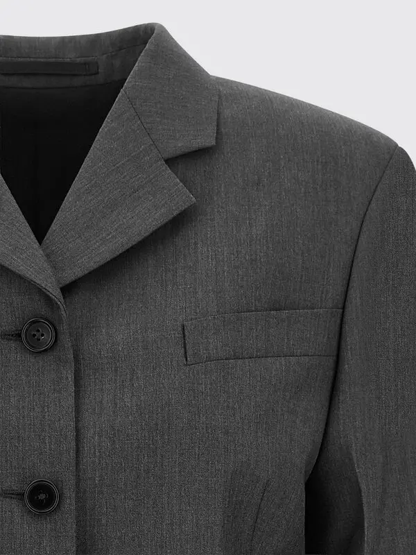 JIL SANDER Single-breasted Slim-fit Cropped Blazer In Wool And Mohair