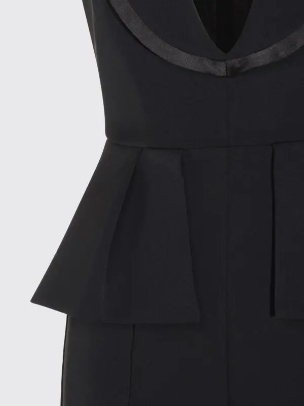 Elisabetta Franchi Jumpsuit With Peplum Detail