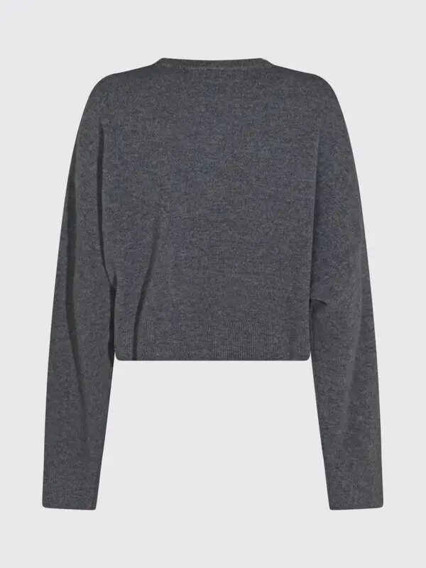 Blumarine Embellished Logo Sweater - Grey