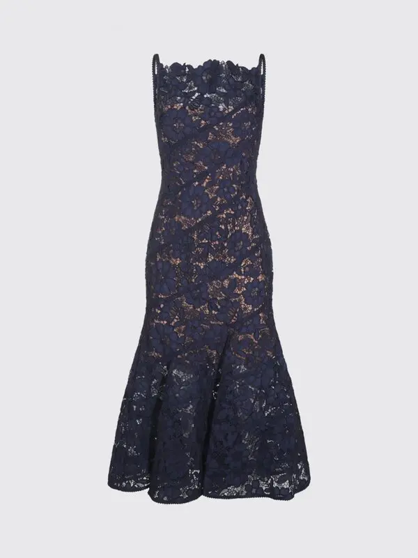 SELF-PORTRAIT Lace Midi Dress