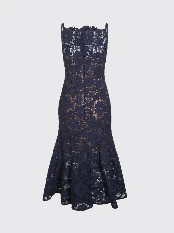 SELF-PORTRAIT Lace Midi Dress