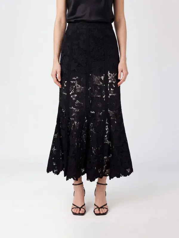SELF-PORTRAIT Skirt - Black
