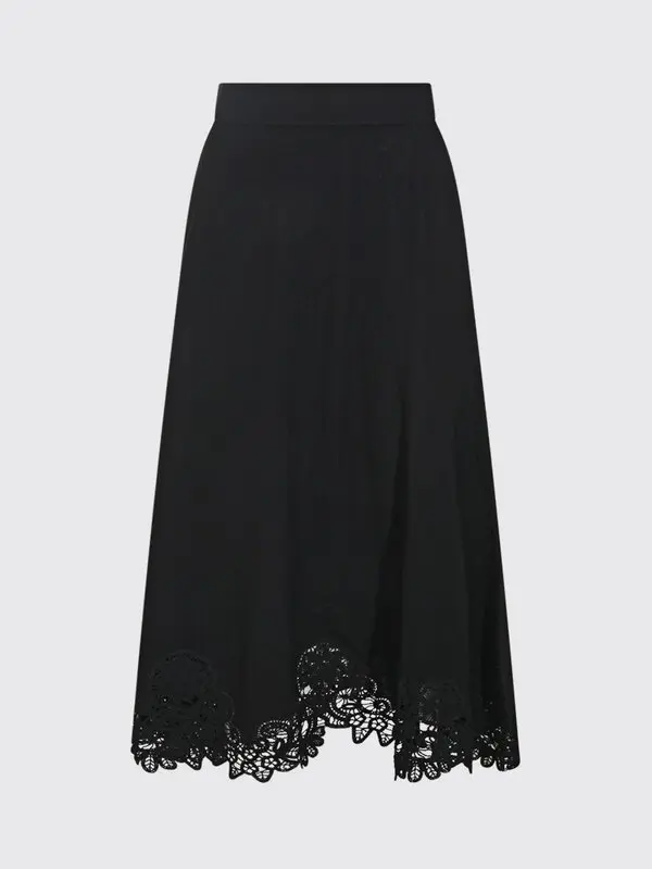 Zimmermann Midi Skirt - Black