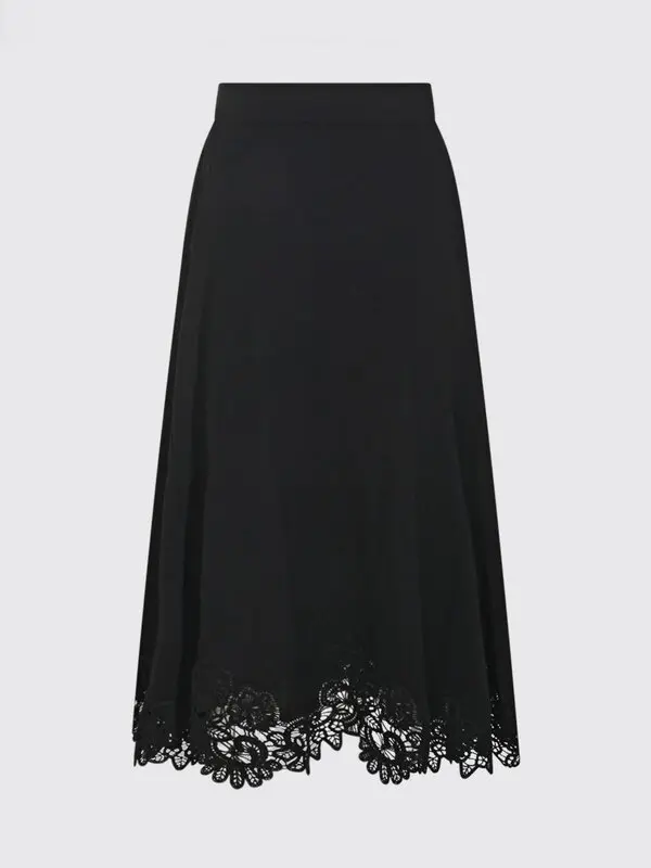 Zimmermann Midi Skirt - Black