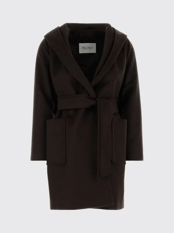 Max Mara Wool Robe Coat - Brown
