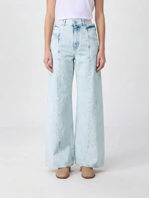 MAISON MARGIELA High-rise Wide-leg Jeans - Black