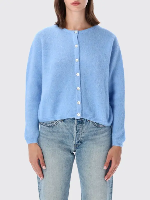 American Vintage Cardigan - Sky Blue