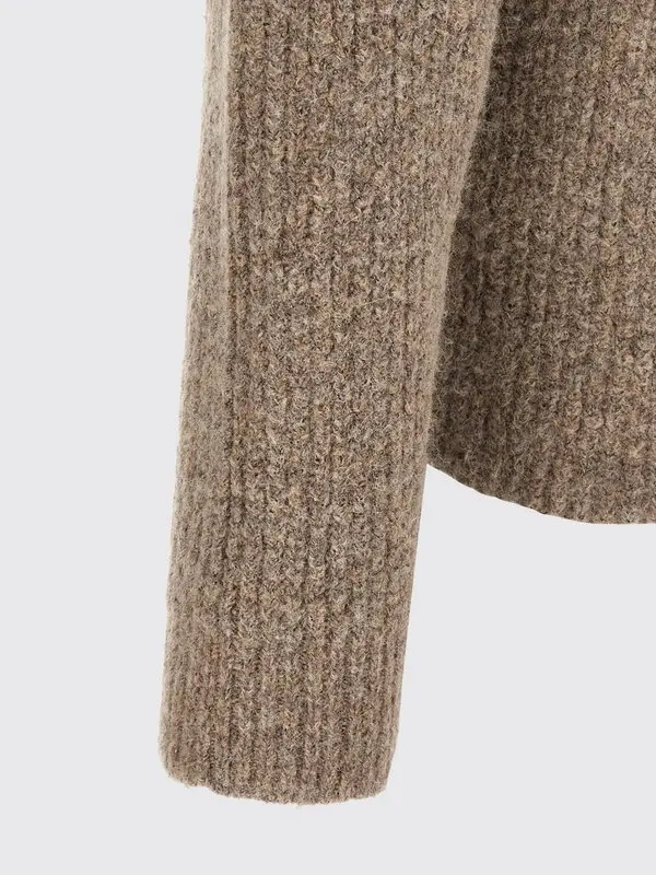 ROBERTO COLLINA Ribbed High Neck Pullover