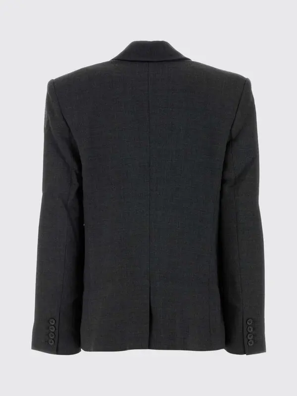 SELF-PORTRAIT Double-breasted Cropped Blazer With Flower Embellishment