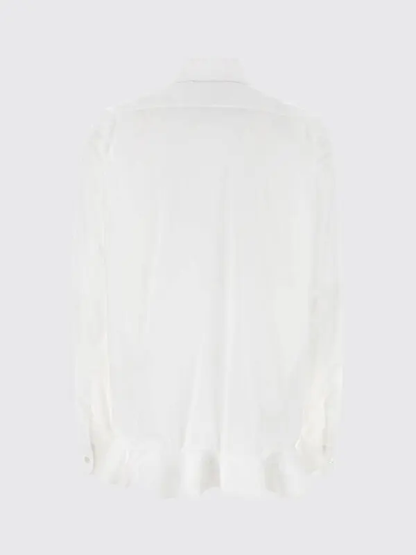 Moschino Button-up Shirt With Ruffled Hem