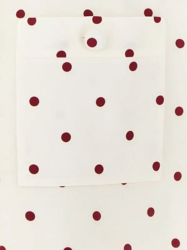 Alessandra Rich Polka Dot Dress