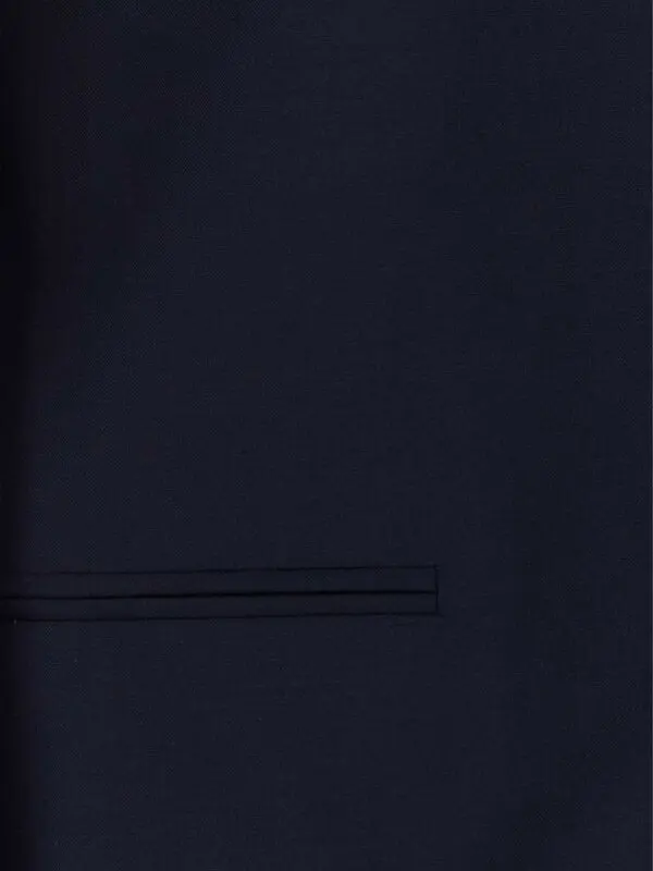 JIL SANDER Knee-length Single-breasted Blazer In Virgin Wool And Mohair