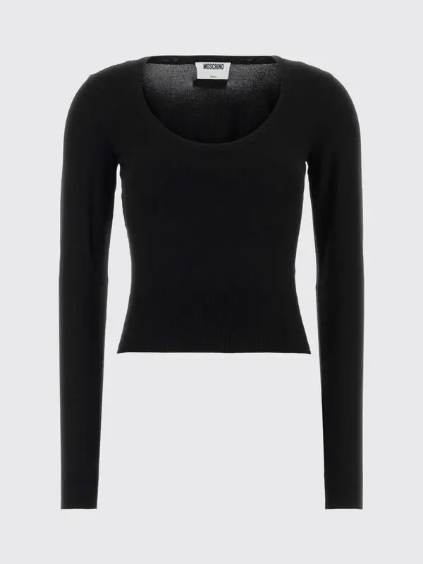 Moschino Ribbed Knit Sweater
