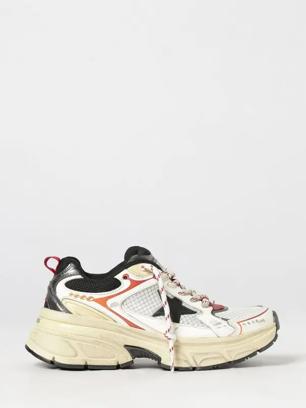 GOLDEN GOOSE Athletic Sneakers With Lace Fastening - White