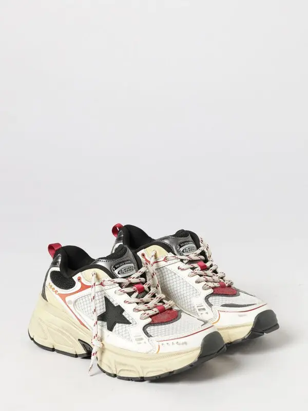 GOLDEN GOOSE Athletic Sneakers With Lace Fastening - White