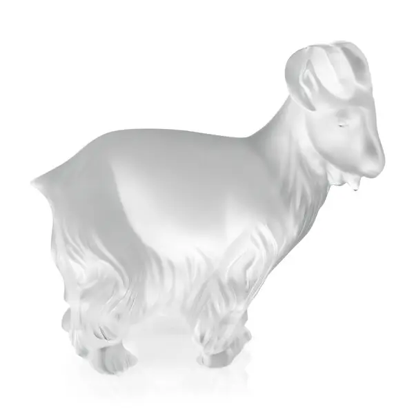 Lalique Goat Figurine