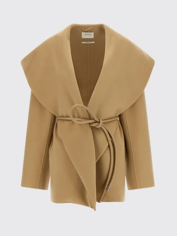 Sportmax Virgin Wool Robe Coat
