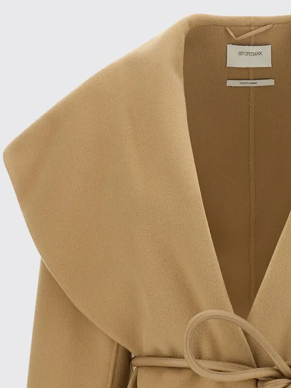 Sportmax Virgin Wool Robe Coat