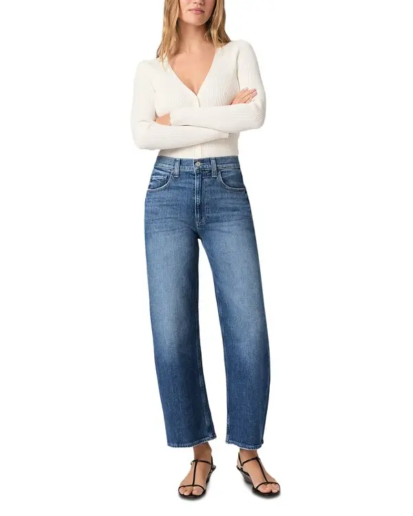Paige Arellia High Rise Barrel Leg Jeans