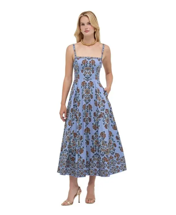 Hill House Home The Margot Dress With Floral Print