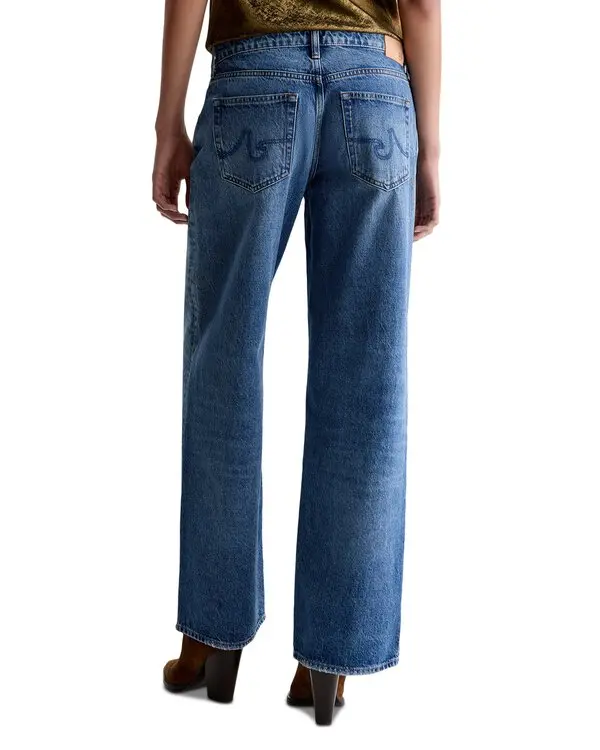 Ag Adria Mid Rise Wide Leg Jeans