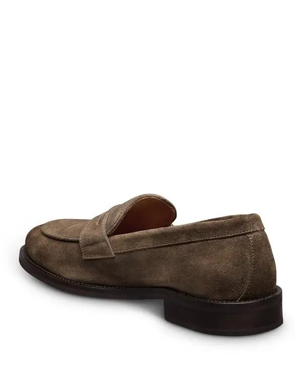Allen Edmonds Como Suede Penny Loafers