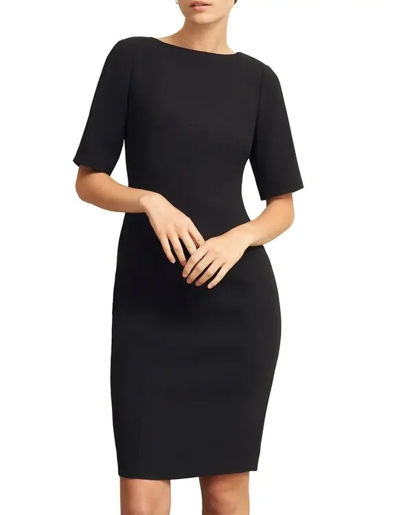HOBBS LONDON Rae Crepe Shift Dress