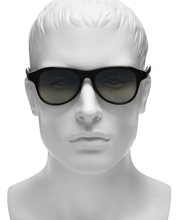 Brunello Cucinelli Aviator Sunglasses - Black