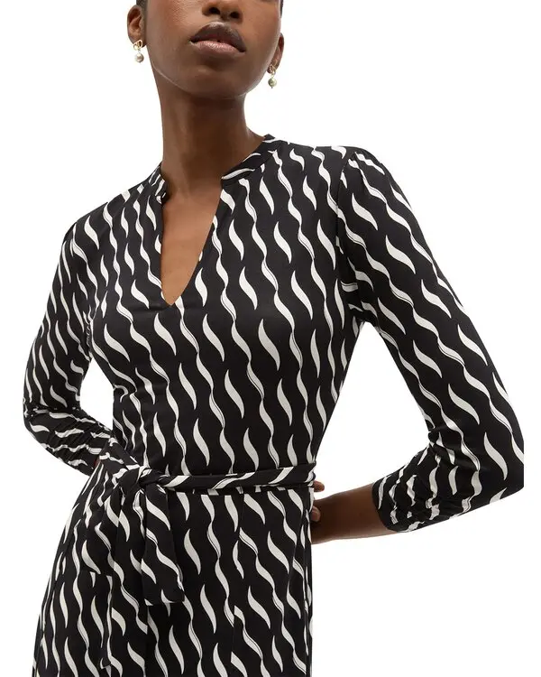 HOBBS LONDON Petite Theodora V Neck Jersey Dress