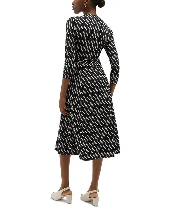 HOBBS LONDON Petite Theodora V Neck Jersey Dress