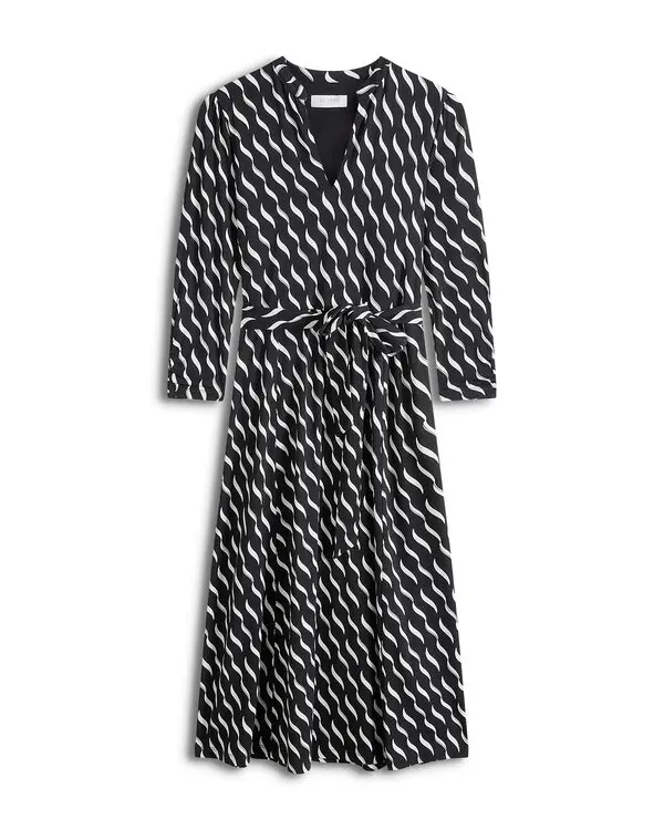 HOBBS LONDON Petite Theodora V Neck Jersey Dress