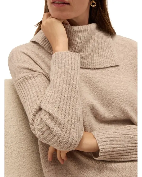 HOBBS LONDON Irene Wool Blend Knitted Dress