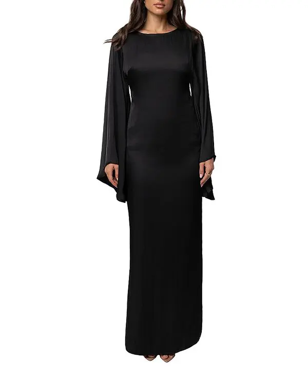 JLUXLABEL Soft Current Maxi Dress - Black