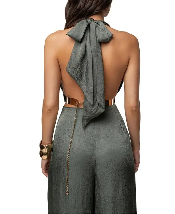 JLUXLABEL Sundown Open Back Top