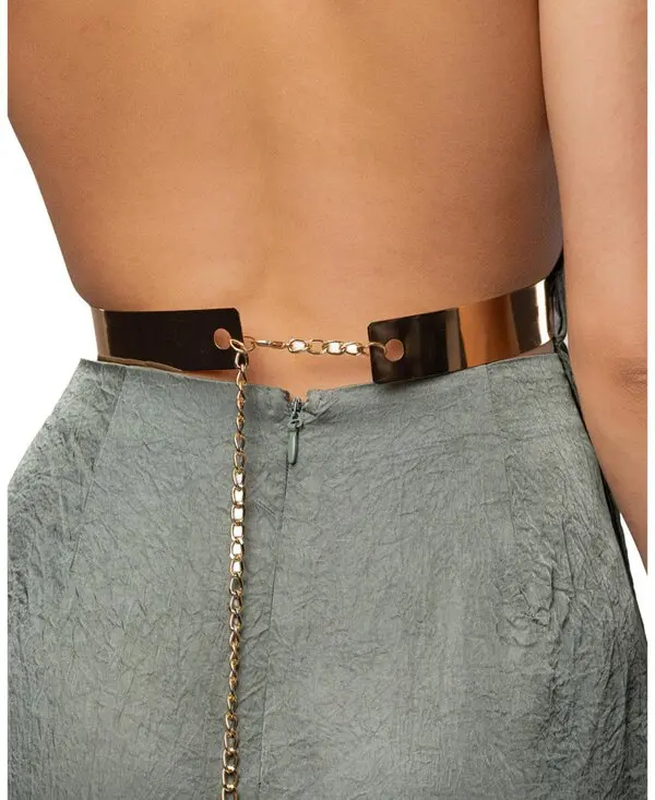 JLUXLABEL Sundown Open Back Top
