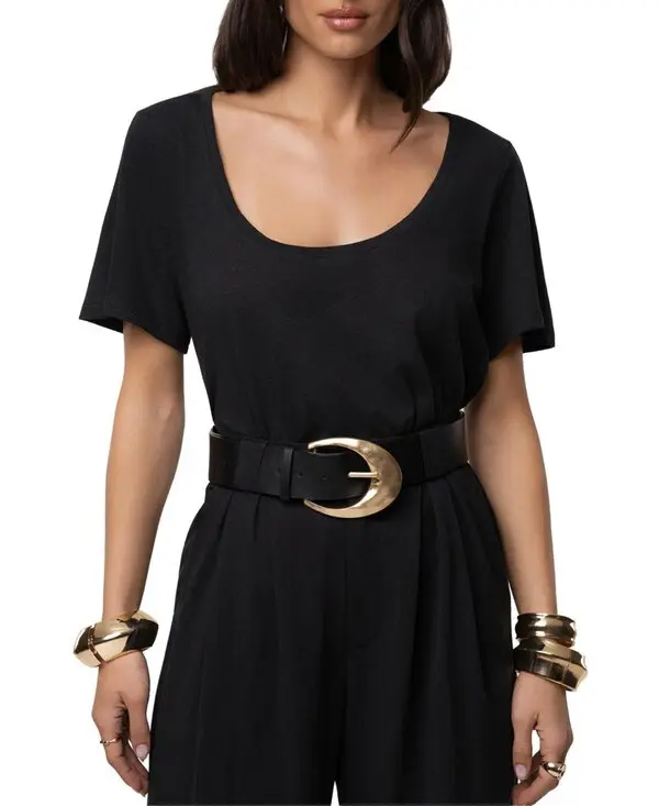 JLUXLABEL At Ease Scoop Top