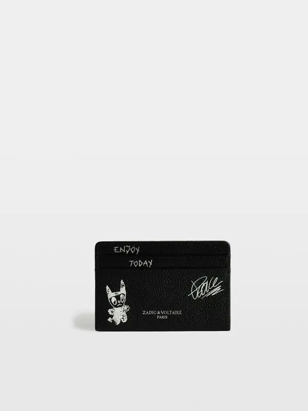 Zadig&Voltaire Zv Pass Arty Tag Card Holder
