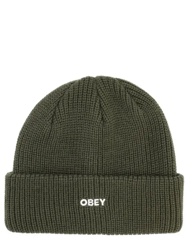 Obey Stylish Acrylic Hat Perfect - Green