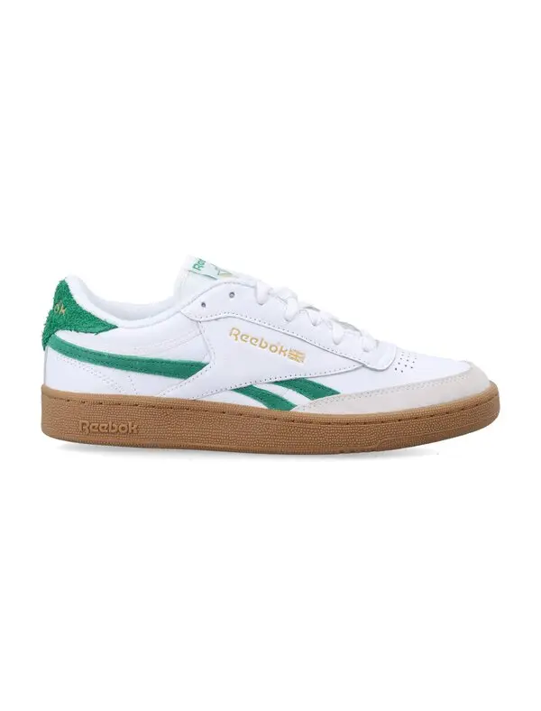 REEBOK Club C Revenge Vintage Leather & Suede Low-top Sneakers - Verde