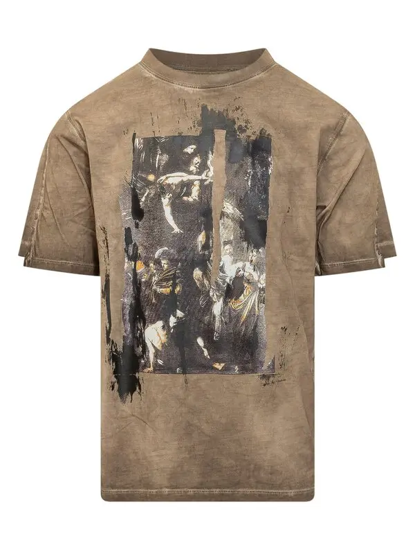 Off-White Inked Mercy Regular T-shirt - Cloud Nutria