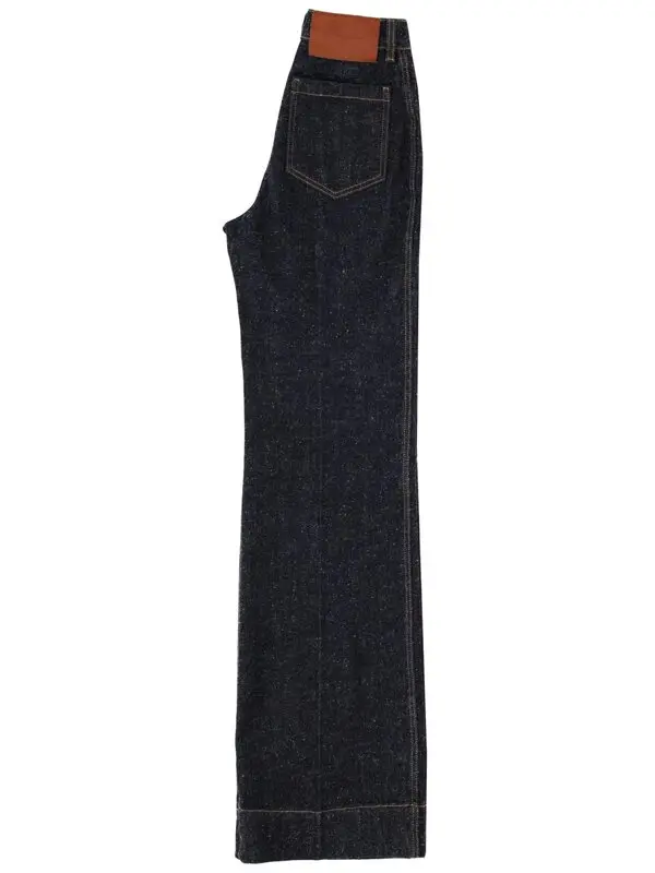 Victoria Beckham High-waist Wide-leg Jeans - Blue